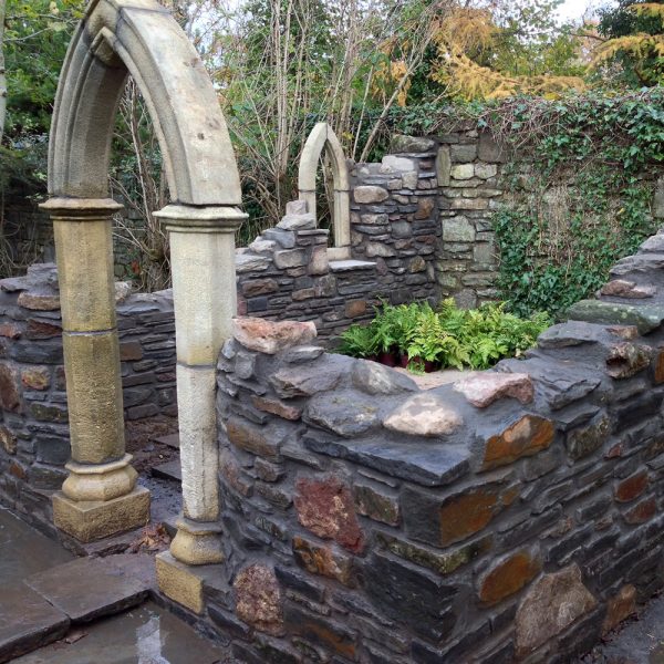Beautiful Garden Stonework by EvergreenWales Landscapers